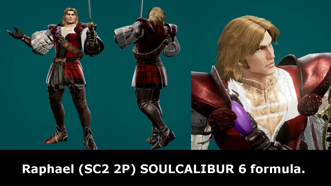 SOULCALIBUR 6 FORMULA: Raphael SC2 2P - YouTube