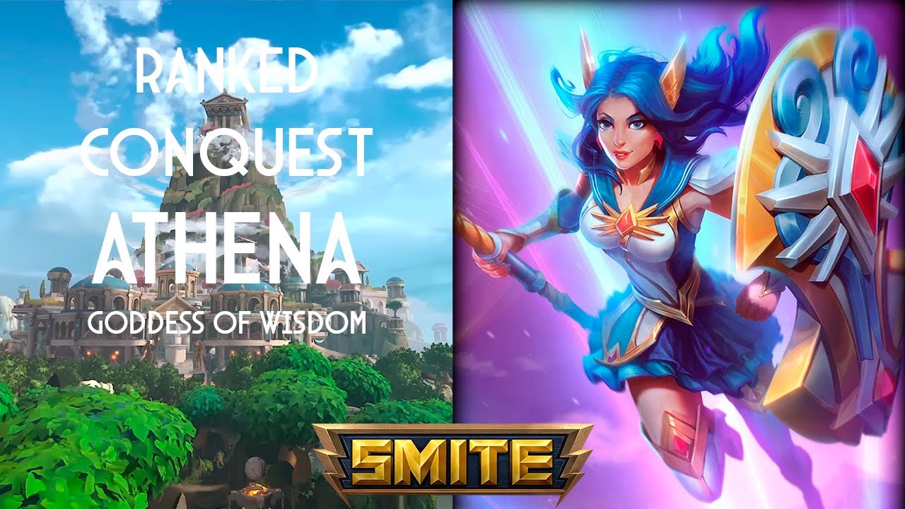 SMITE - ATHENA - RANKED CONQUEST - YouTube