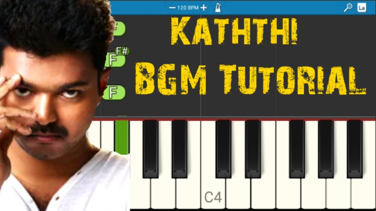 Kaththi- Sword of Destiny BGM | Piano Notes - YouTube