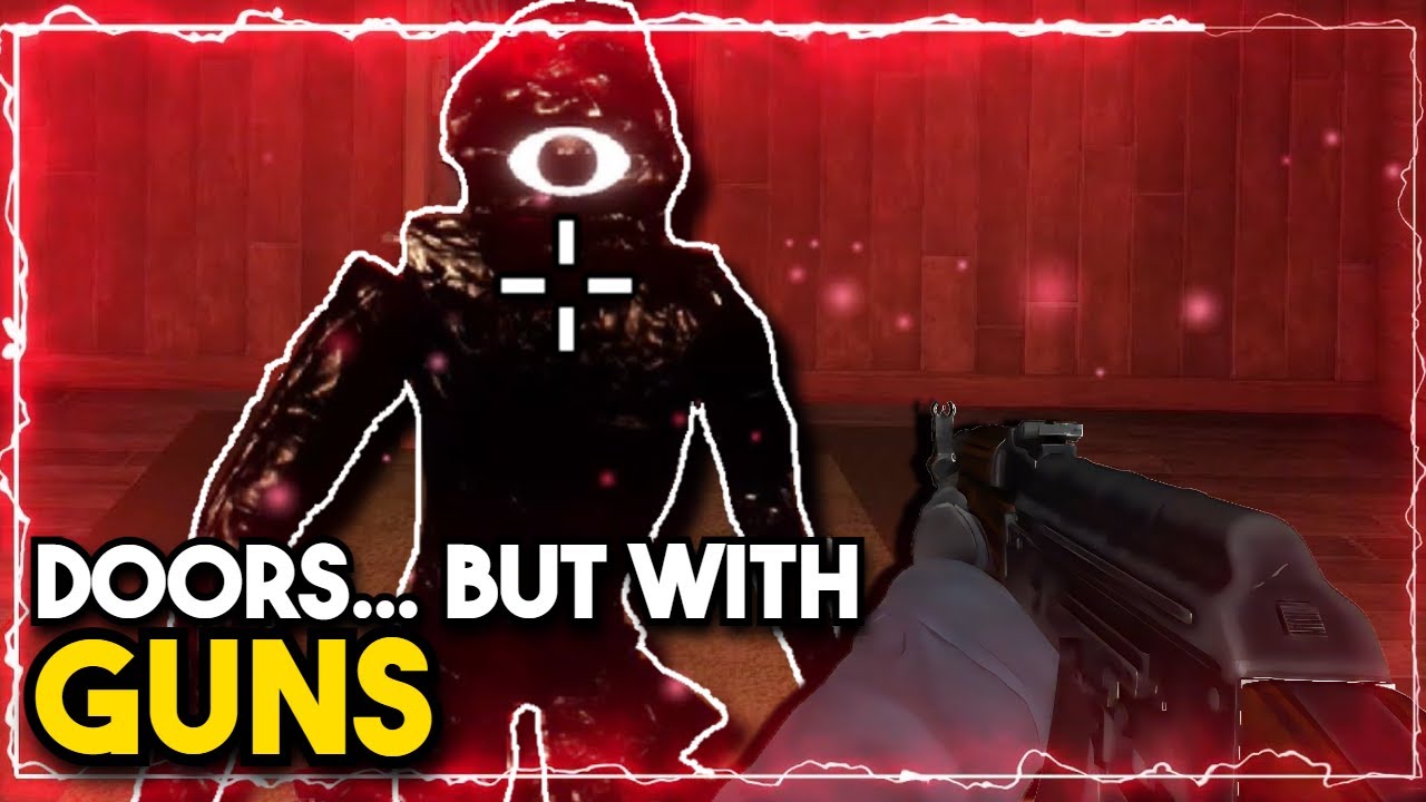 ROBLOX DOORS... BUT WITH GUNS?! | Aimsell - YouTube