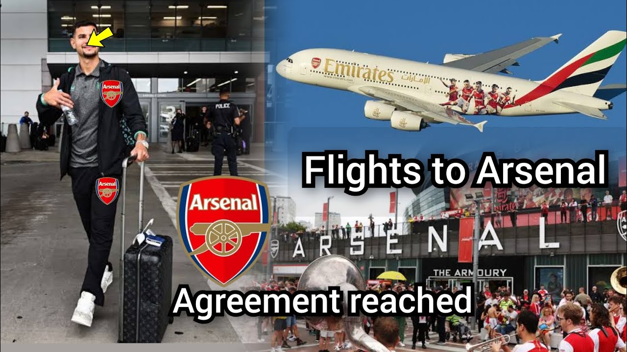 BREAKING NEWS New Striker Jet to Arsenal🔥arsenal 1st signing🤝medical💥 ...