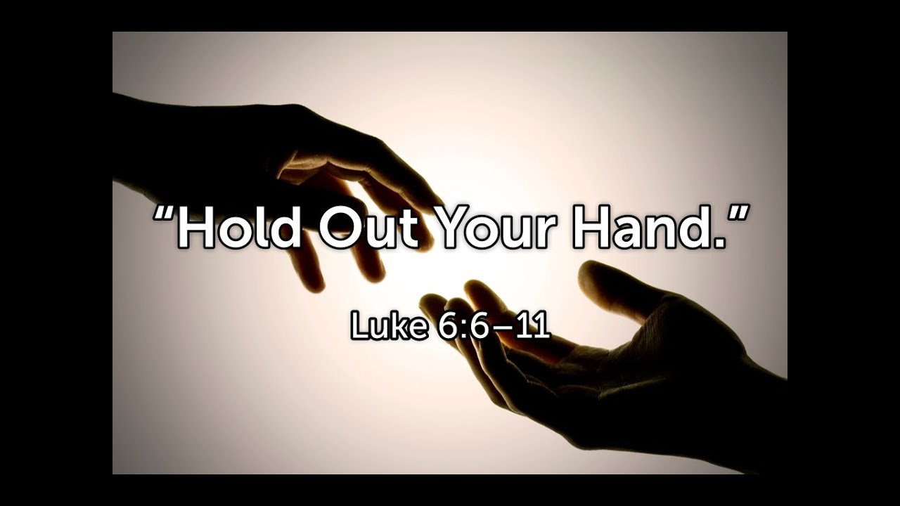 Hold Out Your Hand YouTube hold-out-your-hand-youtube