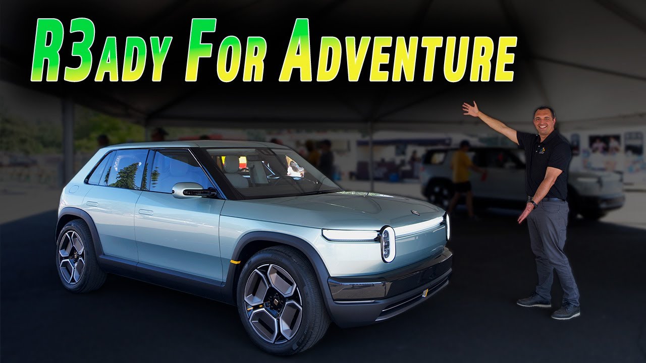 Rivian Walkaround | Our First Look At The Rivian R3 and R3X - YouTube