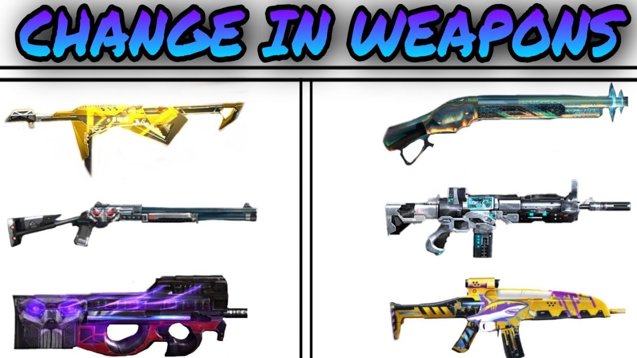 ALL CHANGES IN WEAPONS AFTER SUMMER UPDATE - YouTube