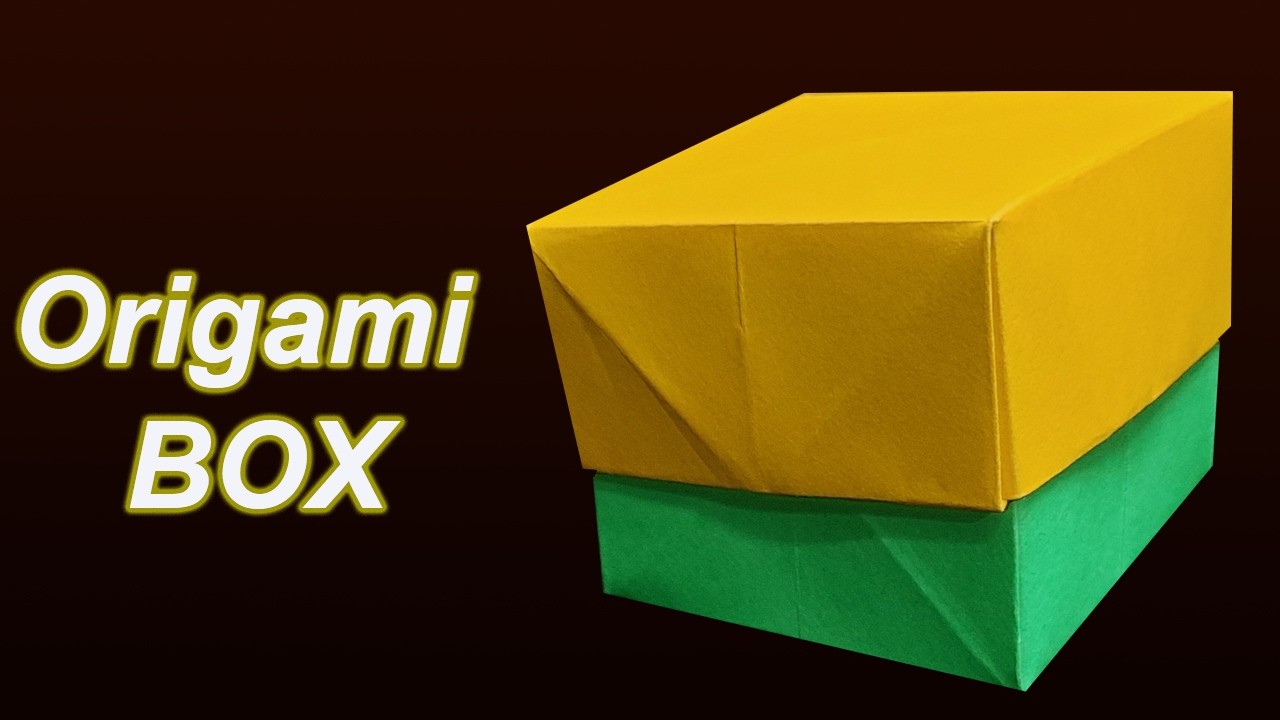 Paper BOX step by step-How make Origami BOX - YouTube