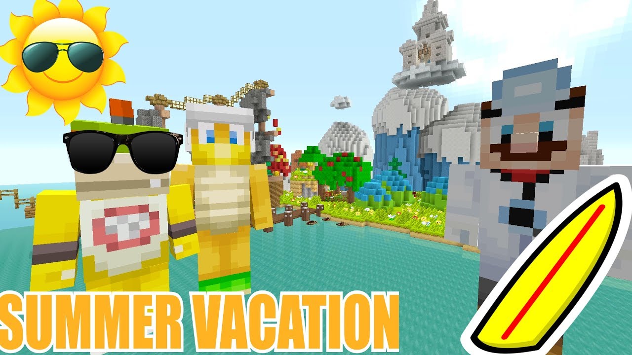 Minecraft Switch - Nintendo Fun House - Bowser Jr's Summer Vacation ...