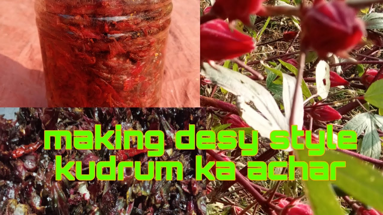 Desi style me kudrum ka achar banaye kudrum ka banaye how to make ...