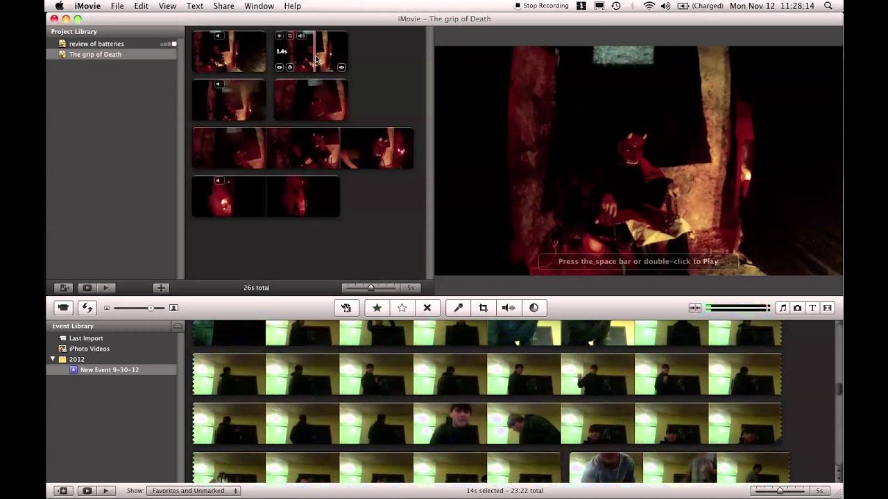 IMovie Tutorial Horror Movie Intro YouTube IMovie Tutorial Horror Movie Intro YouTube