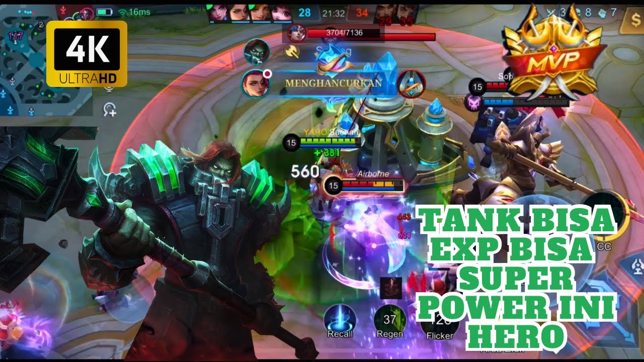 SUPER POWER HERO MOBILE LEGENDS #mlbb - YouTube