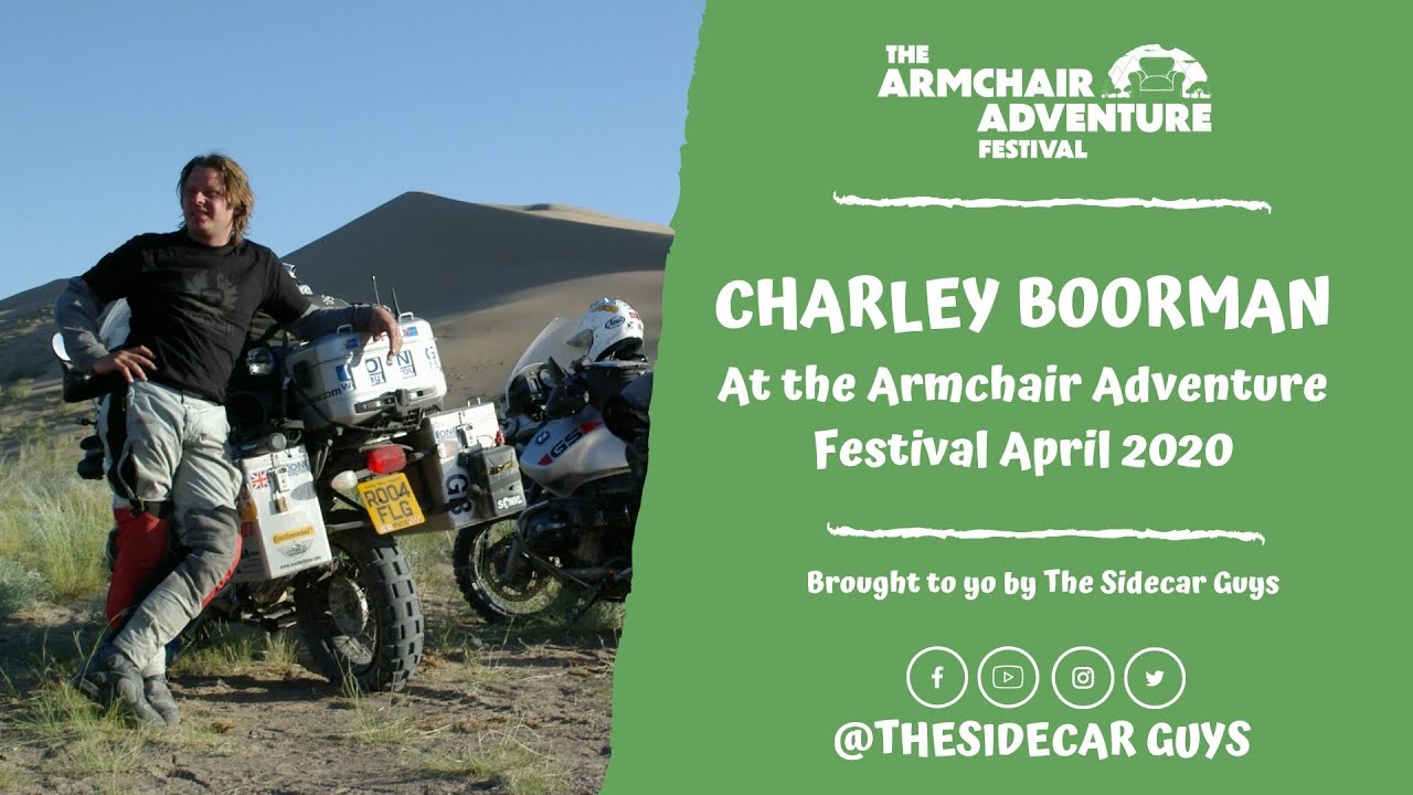 Charley Boorman & Claudio Von Planta talk Long Way Round & Down with a ...