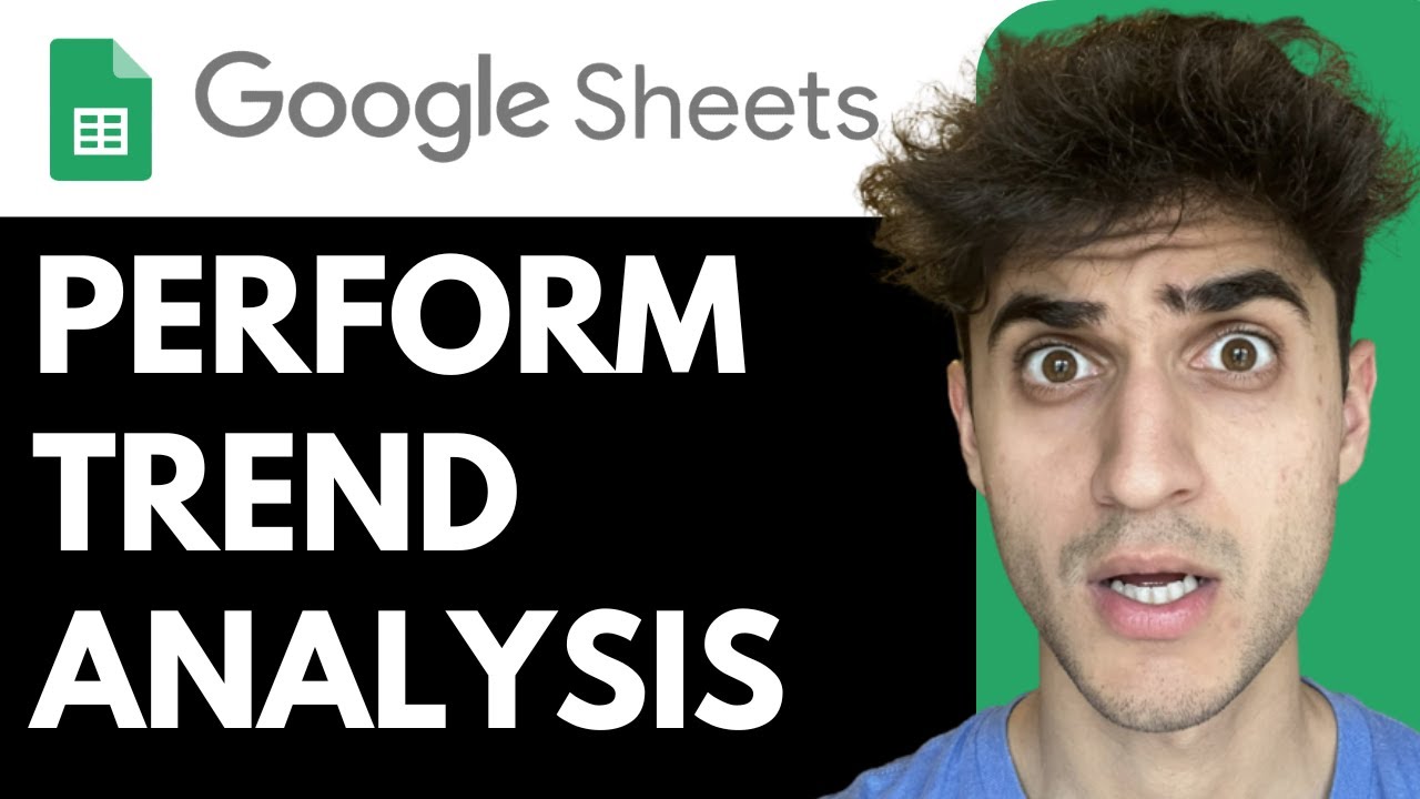 Perform Trend Analysis in Google Sheets - YouTube