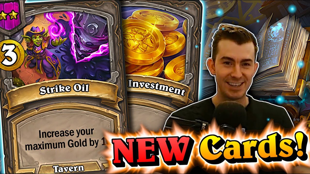 13 NEW CARDS REVEAL | Hearthstone Battlegrounds - YouTube