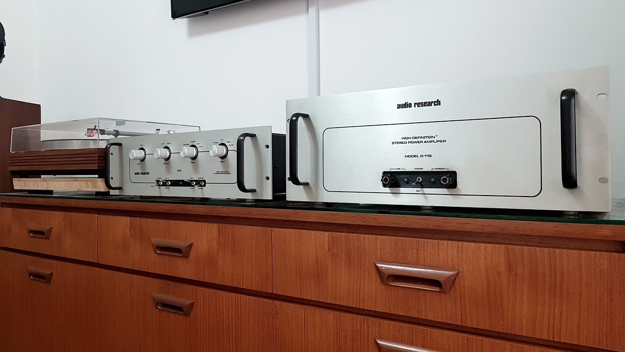 Audio Research D115 Power Amplifier demo - YouTube