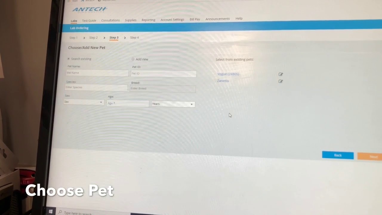 How To Submit an Antech Form - YouTube