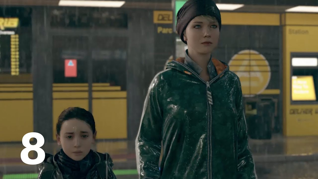 Escape From The Police - Detroit Become Human - YouTube