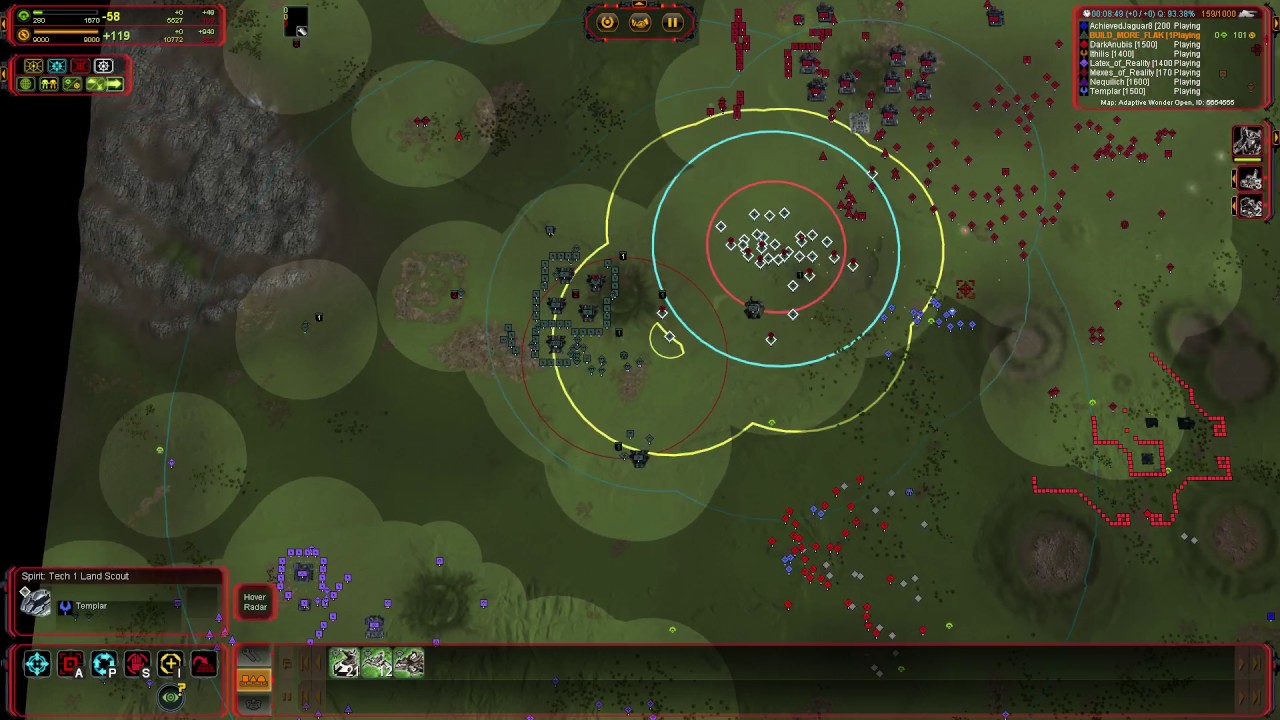 Supreme Commander: Forged Alliance Forever POV #30. 4v4 on Wonder open ...