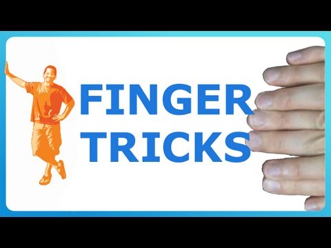 FUN FINGER TRICKS for KIDS! - YouTube