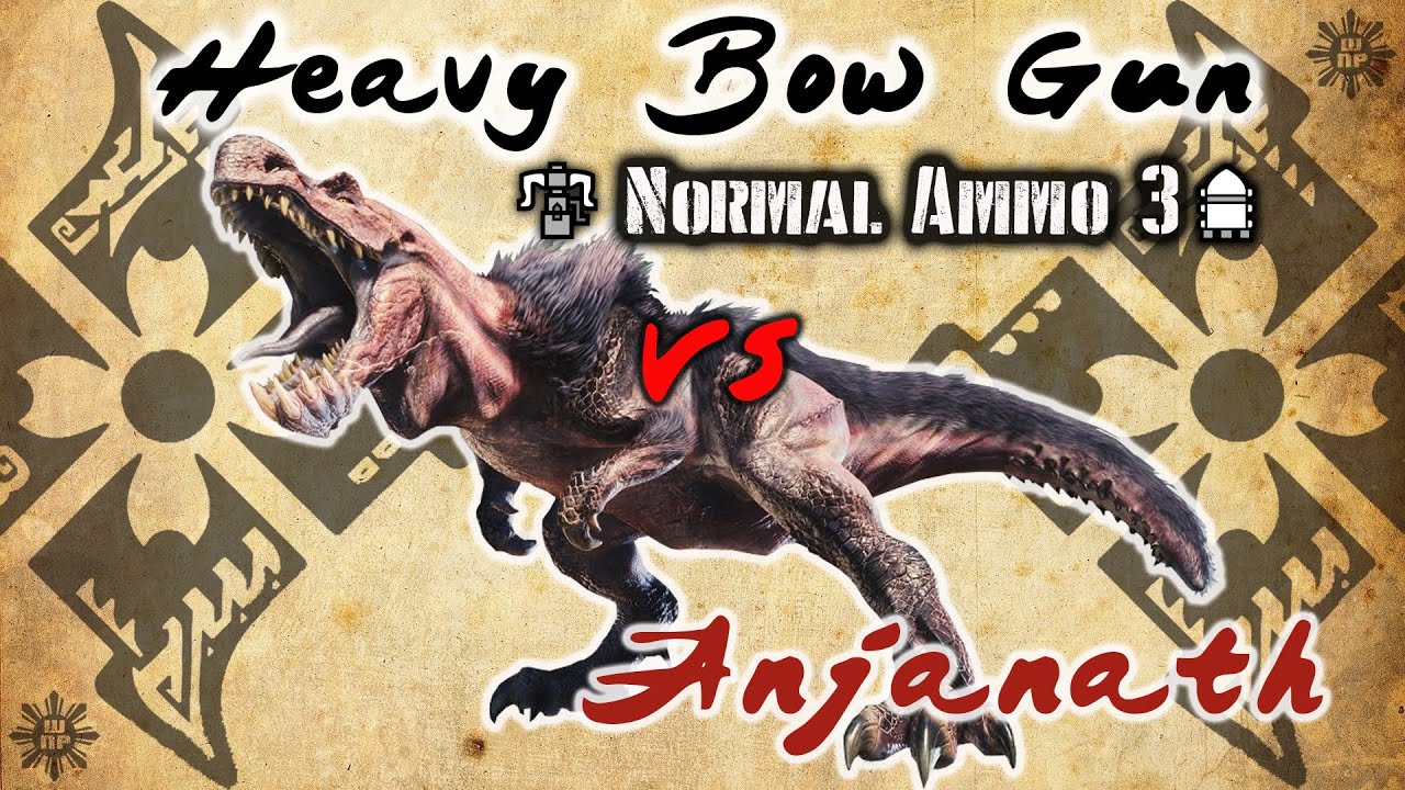 Monster Hunter Rise : Anjanath Intro and Fight (Heavy Bow Gun) - YouTube