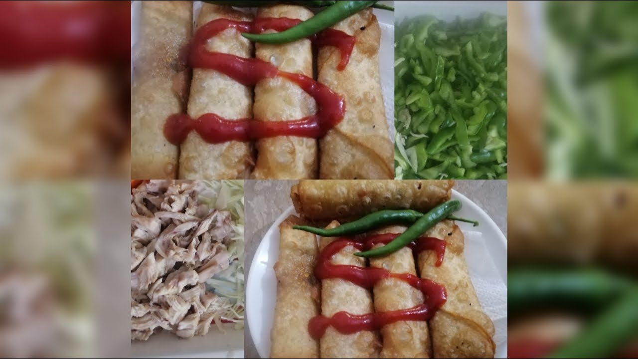 Ramdhan Special Spring Rolls/Homemade Spring Rolls/Spring Roll Recipe ...
