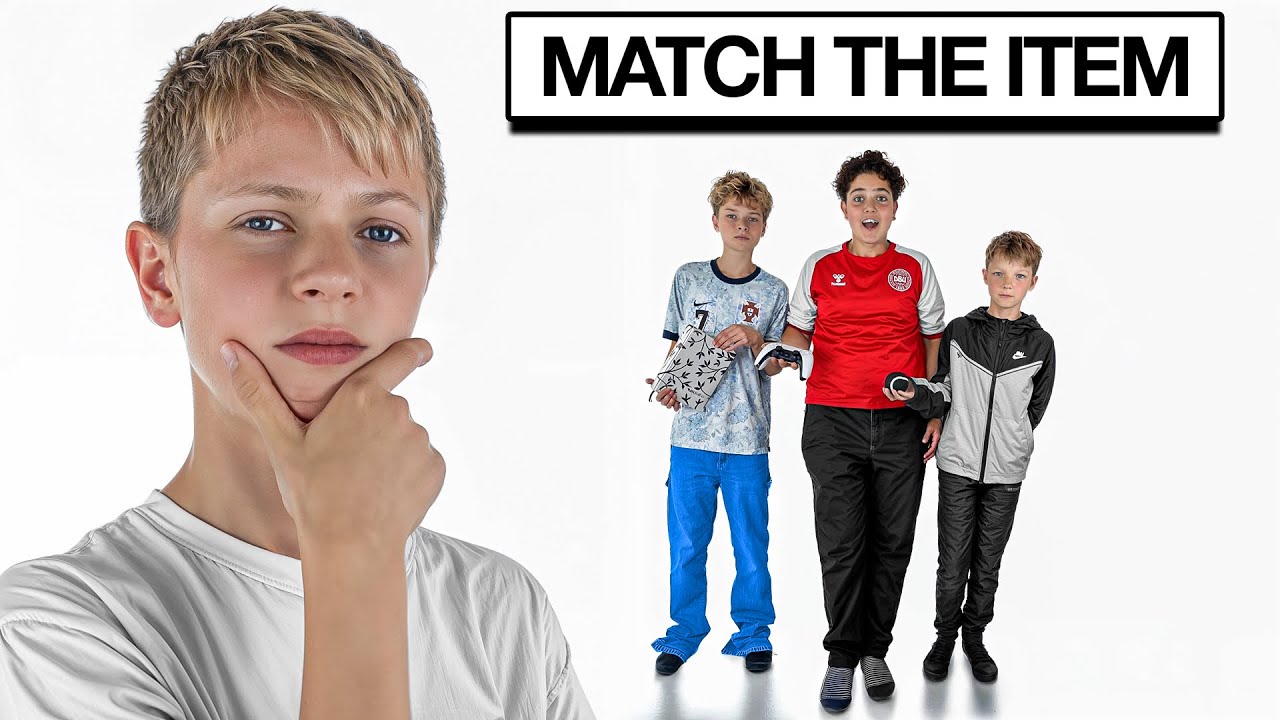 Match The Item To The Person - YouTube