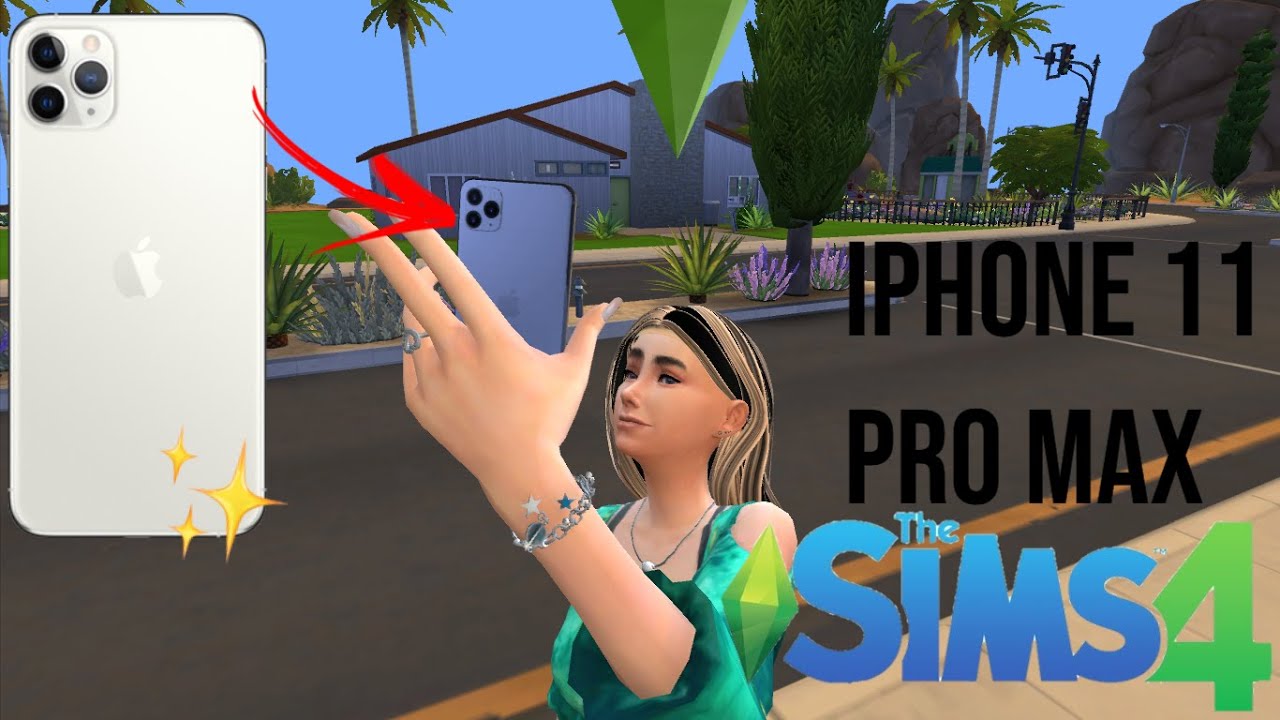 Iphone 11cc the sims 4 como baixar (2020) - YouTube