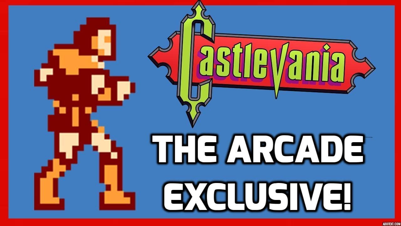 Castlevania - Exclusive Arcade Game - Haunted Castle - Retro Gaming ...