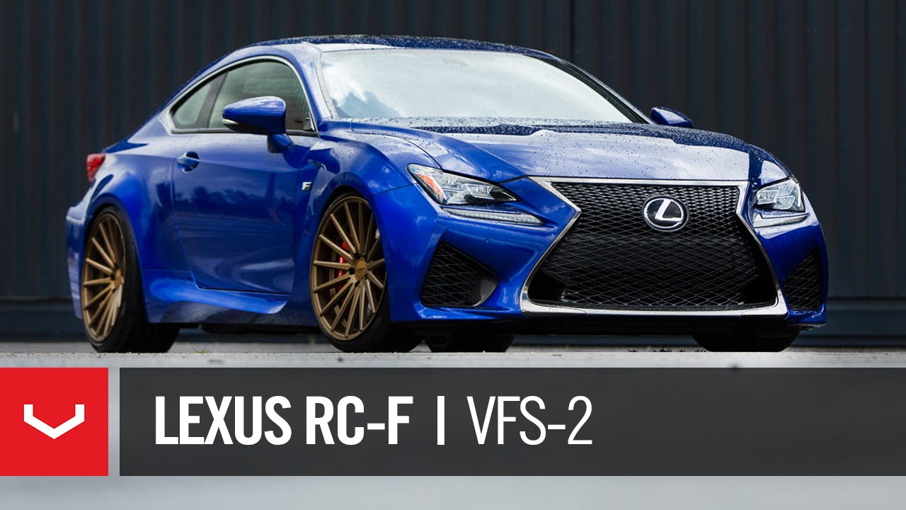 Lexus RC F | "Transport" | Vossen 20" VFS-2 - YouTube