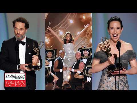 'Widow's Bay' Wins Big, Mariska Hargitay Rocks Out & Taylor Swift Cameo at the 2026 Emmys | THR News