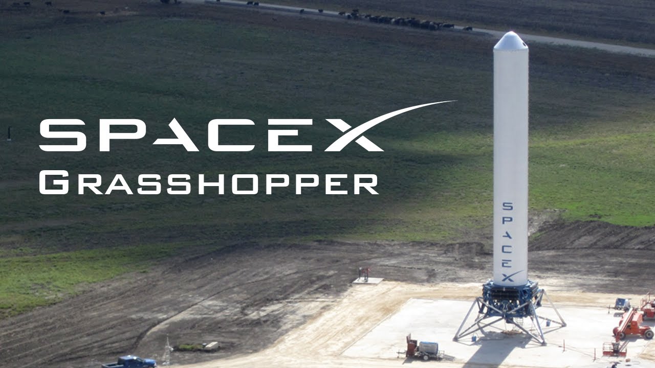 The History of SpaceX's Grasshopper Rocket - YouTube