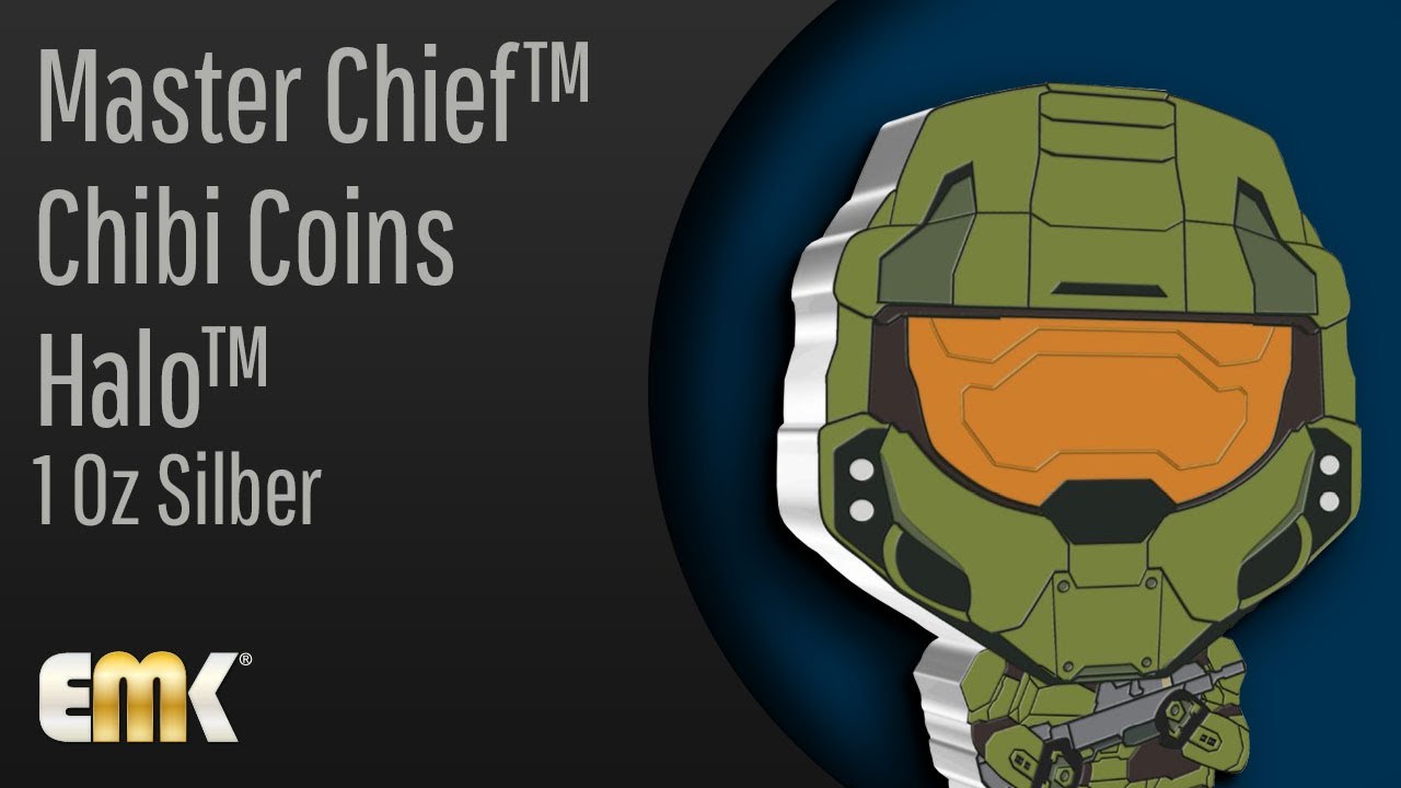 Master Chief Chibi Coins - Halo - YouTube