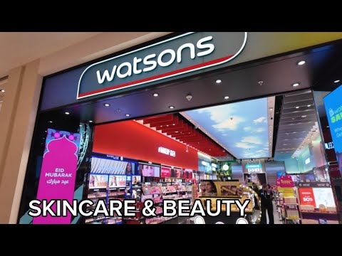 What Can You Find Inside Watsons Dubai Mall? | Beauty & Skincare Tour