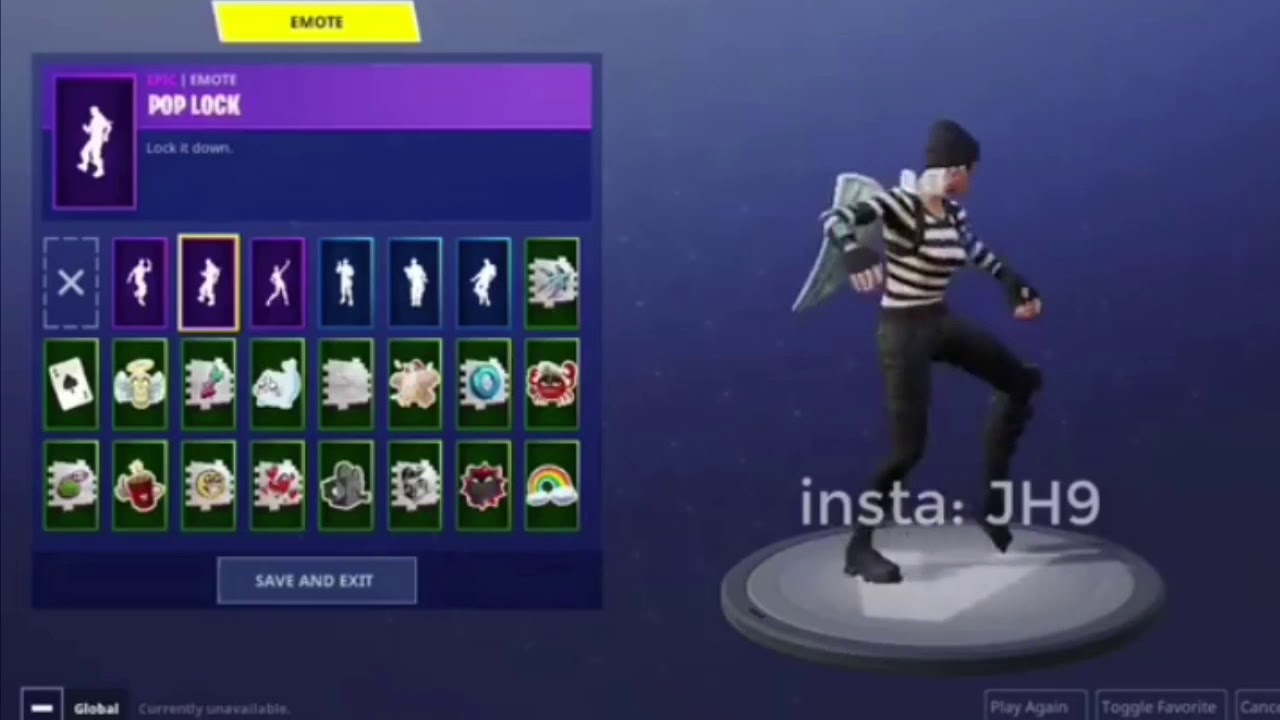 Fortnite NEW Pop Lock Emote/Dance!! - YouTube