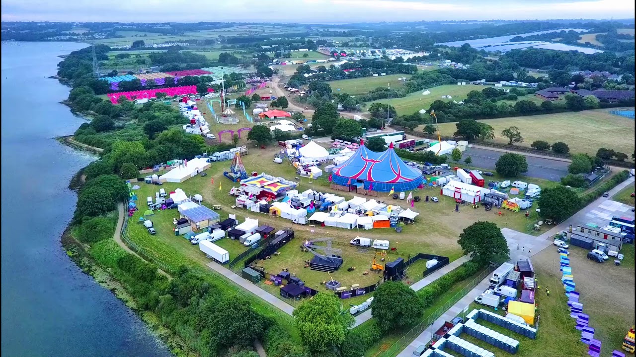 Seaclose Park IOW Festival Site - June 2018 - YouTube