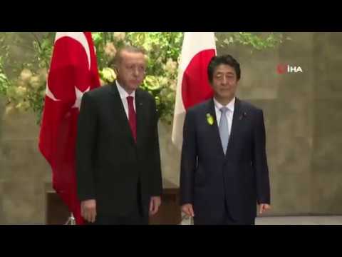 Cumhurbaşkanı Erdoğan, Japonya Başbakanı Abe İle Çalışma Yemeğine Katıldı
