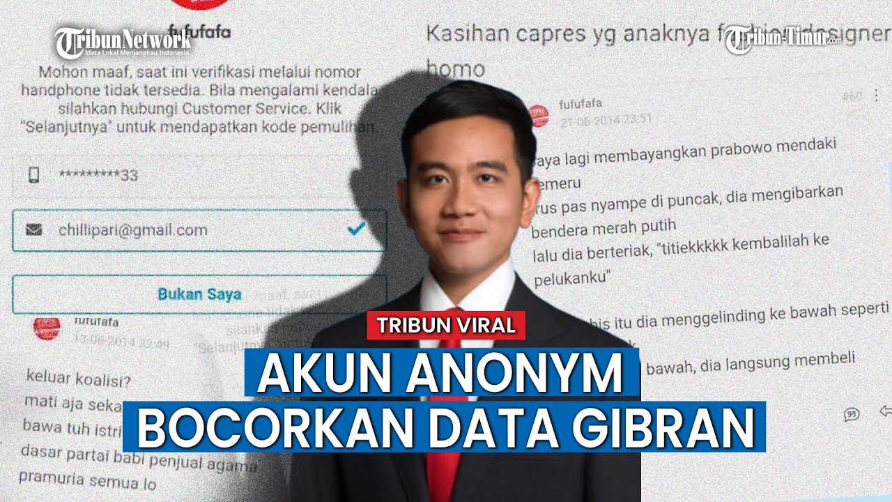 Akun Fufufafa Kembali Viral, Data Pribadi Diduga Milik Gibran Bocor di ...
