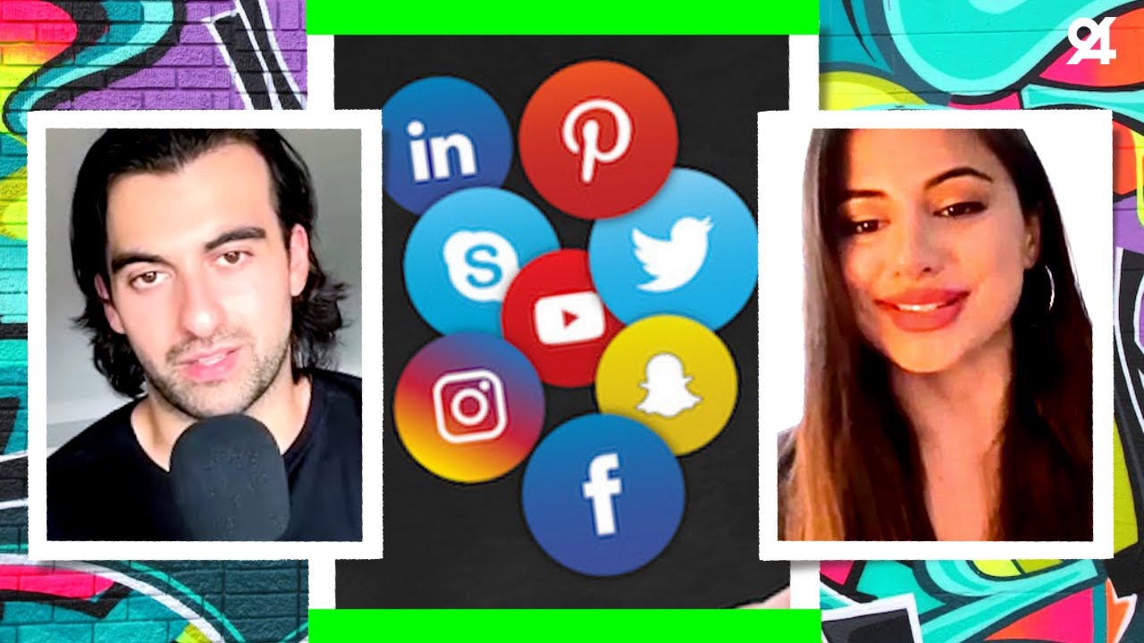 Corner Talks Clip - SOCIAL MEDIA IS A 1% WORLD - Imaan Haider - YouTube