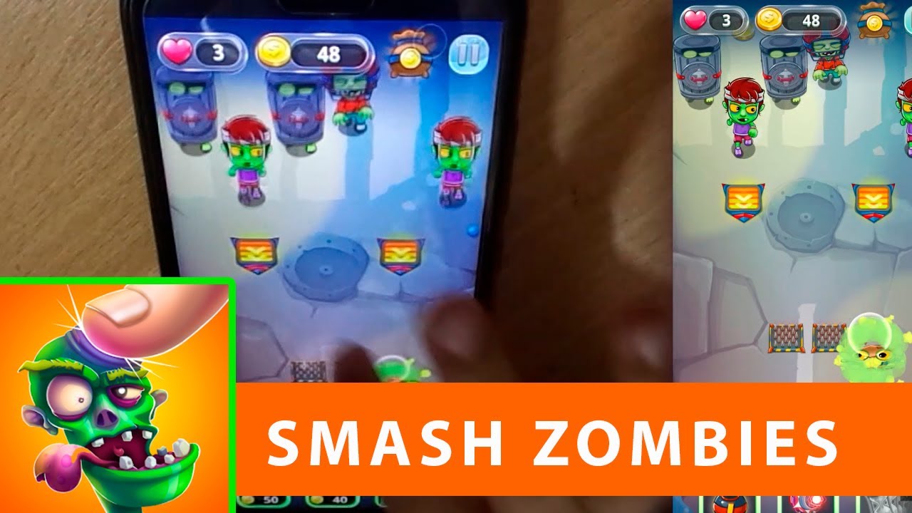 Smash Zombies gameplay | Jugando Smash Zombies - YouTube