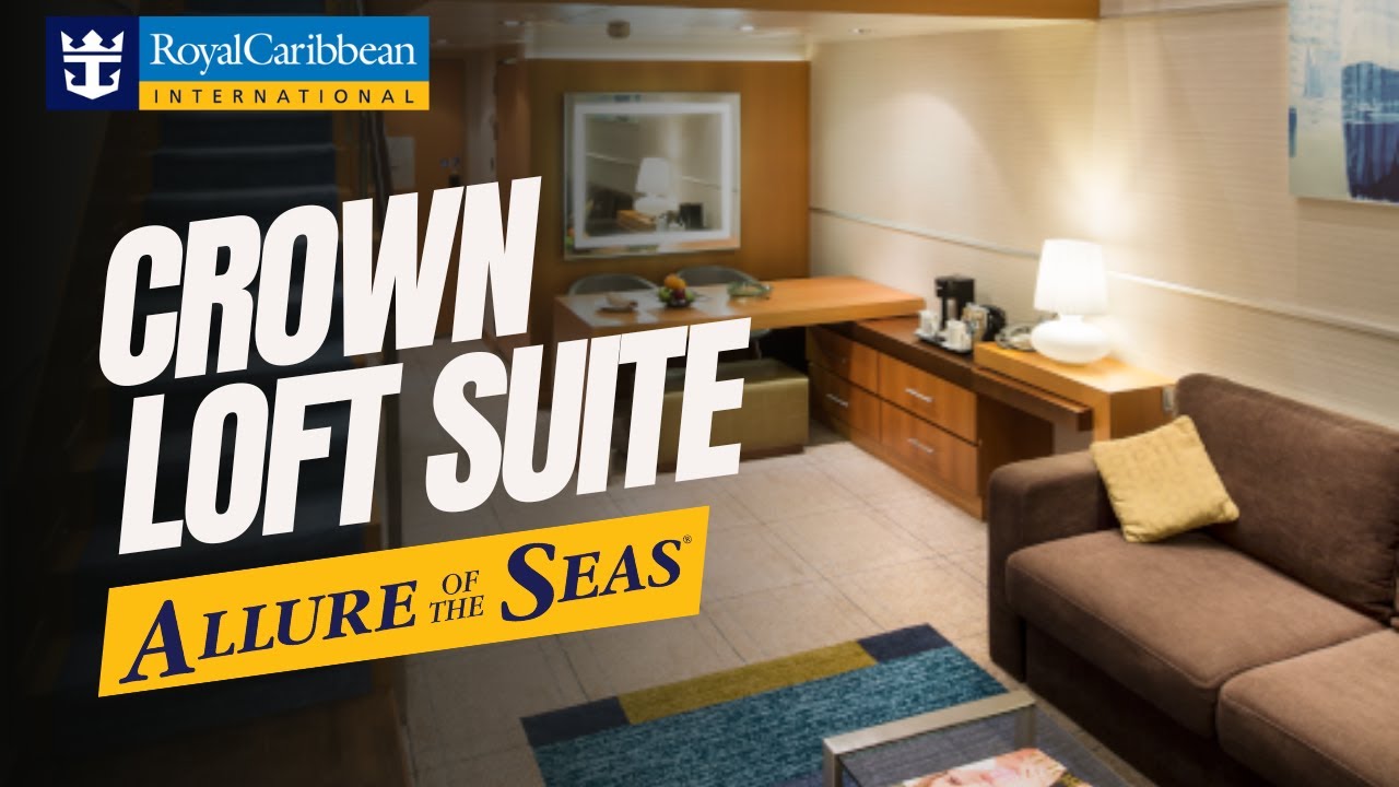 Full cabin walkthrough of a Crown Loft Suite on Royal Caribbean's ...