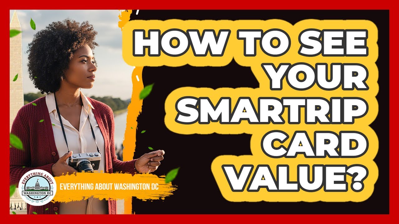 How To See Your SmarTrip Card Value? - YouTube