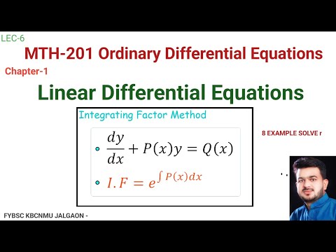 Linear Differential Equations | KBCNMU JALGAON - YouTube