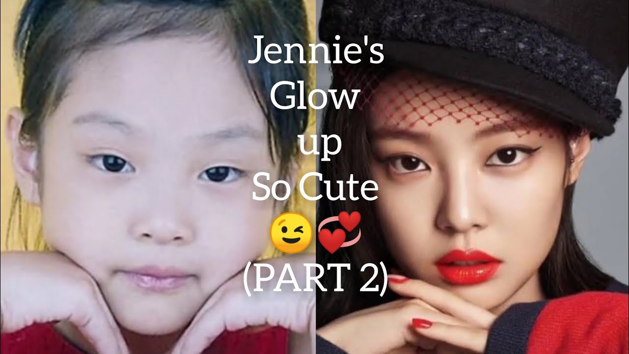 Jennie's Baby Pictures VS Now! JENNIE KIM'S GLOW UP! (Part 2) - YouTube
