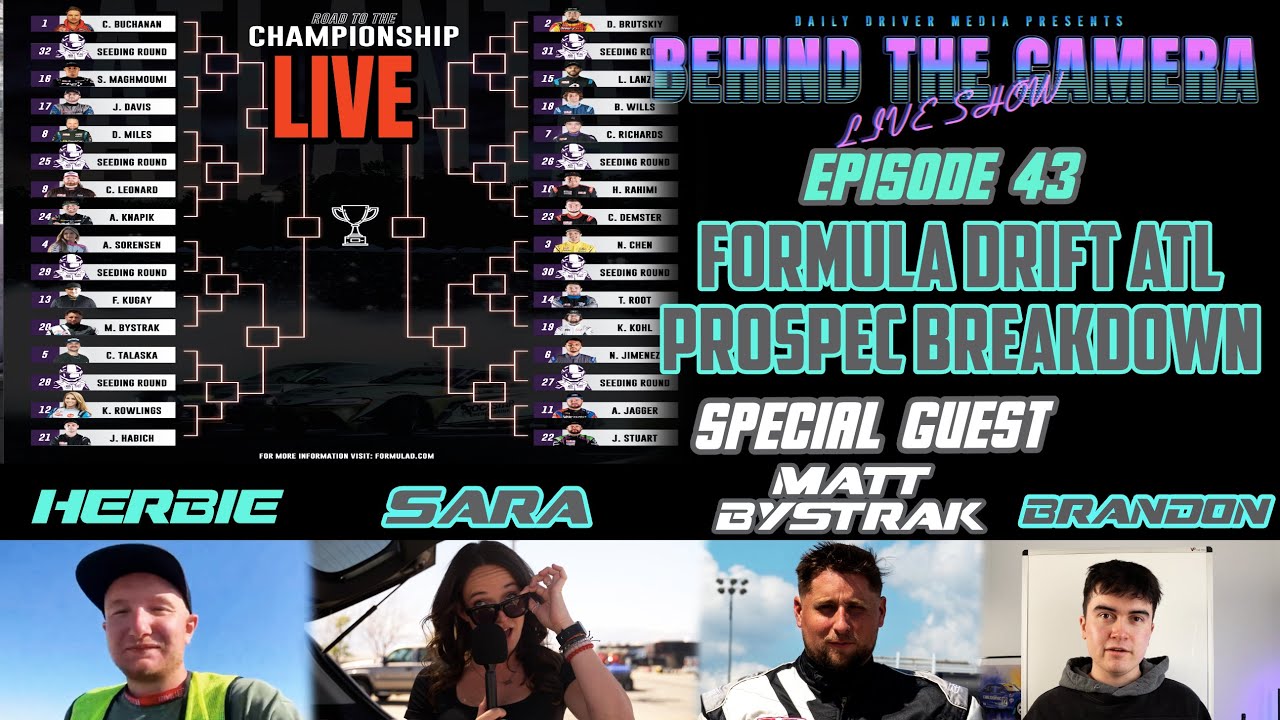 Formula Drift Atlanta ProSpec Breakdown - Mathew Bystrak - Behind The ...