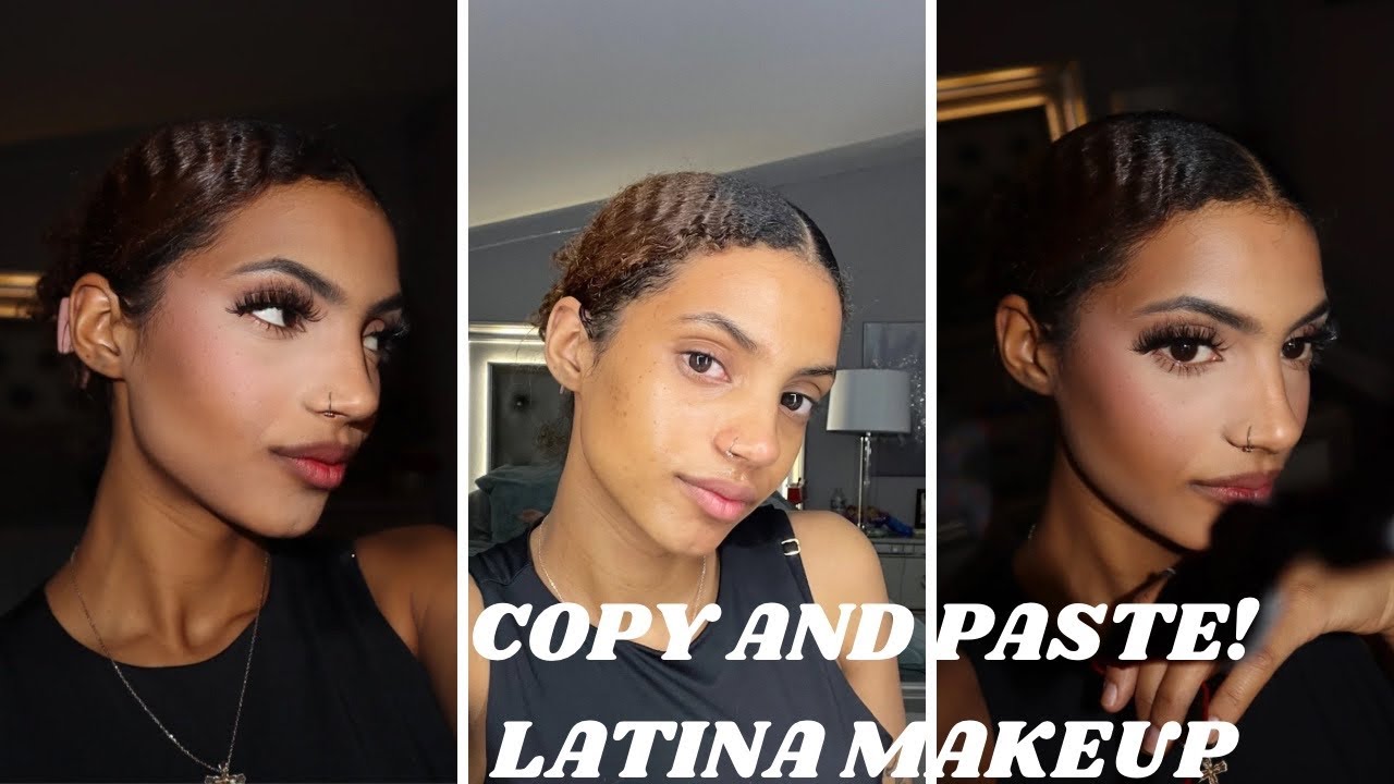 TRYING LATINA MAKEUP TUTORÍAl💄👄[@yosmelymatias🎀] #makeup #motivation # ...