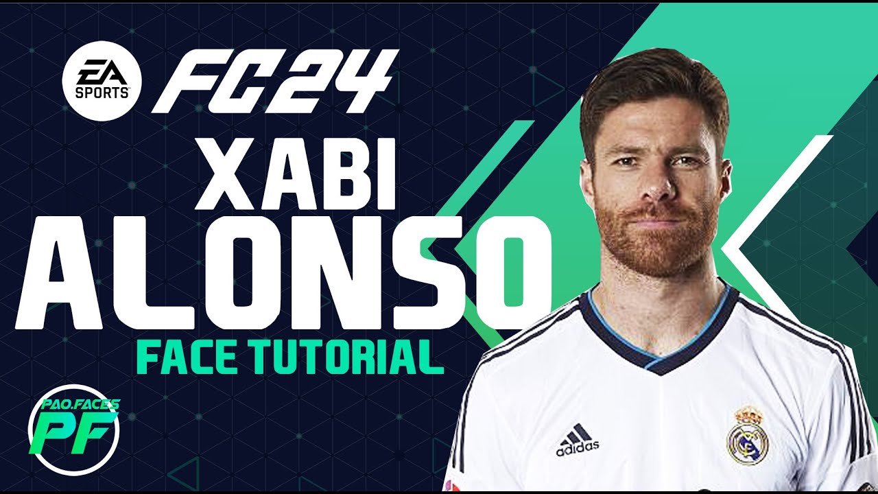 EA FC 24 XABI ALONSO FACE Pro Clubs CLUBES PRO Face Creation - CAREER ...