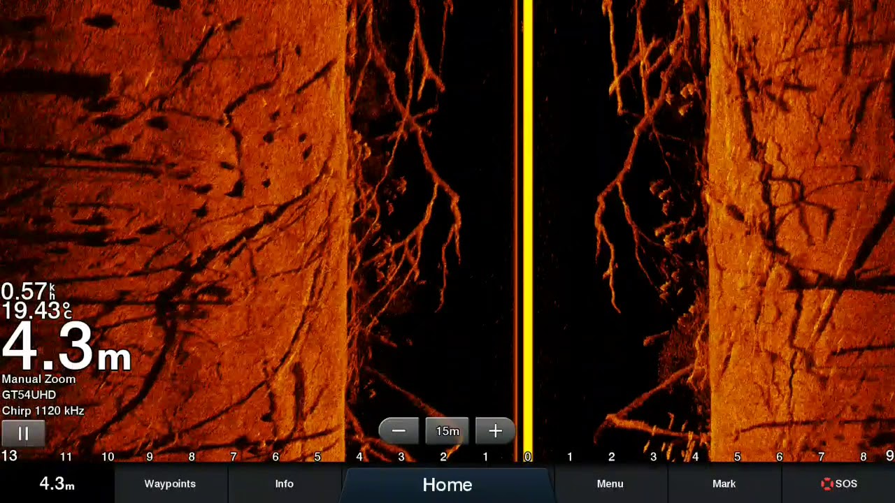 Garmin UHD sidevu Lake Awoonga Barramundi - YouTube