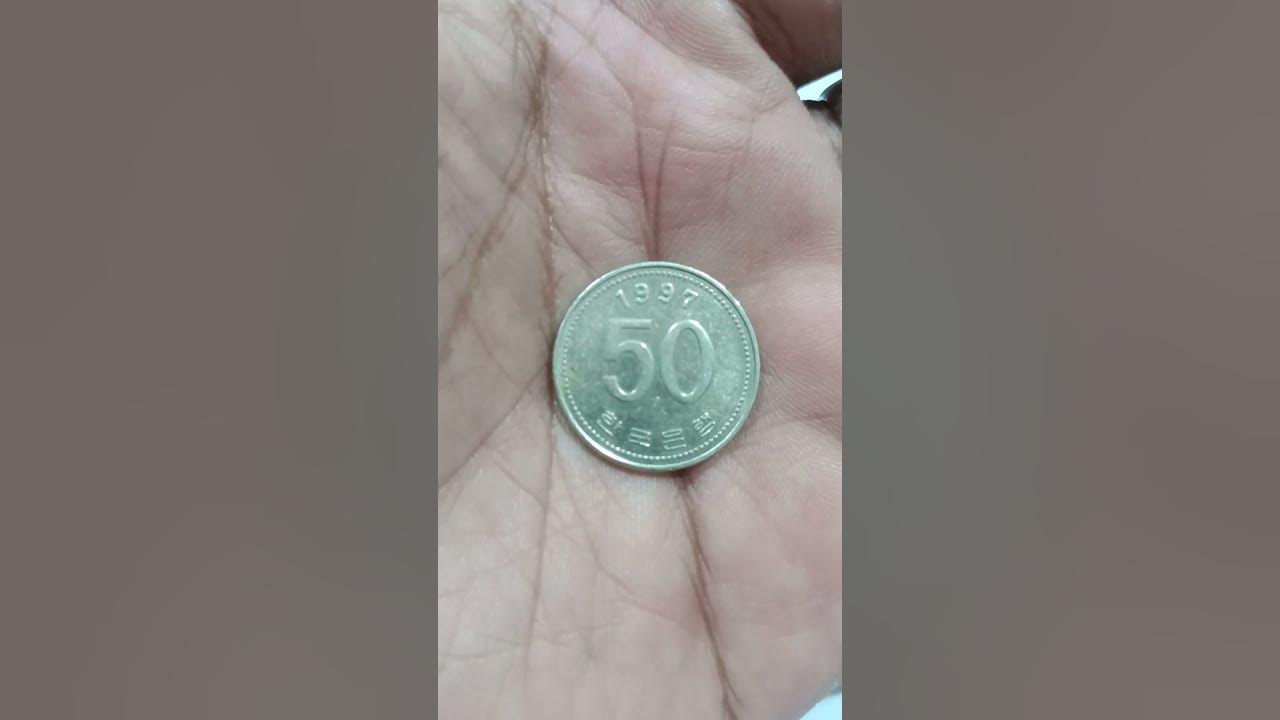 UANG KOIN KOREA SELATAN 50 WON - YouTube
