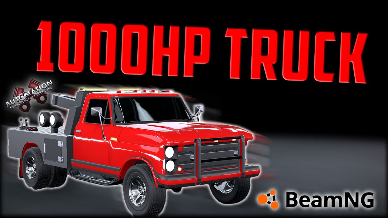 Building The Fastest Tow Truck In Automation!!! Automation - BeamNG ...