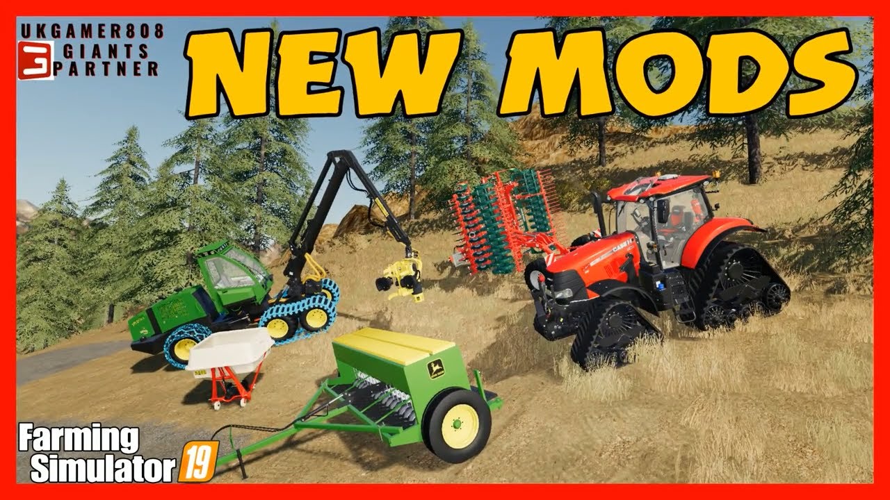 fs19 new mods JD 1070 D,Case Puma with tracks fs19 mods #fs19modsreview ...