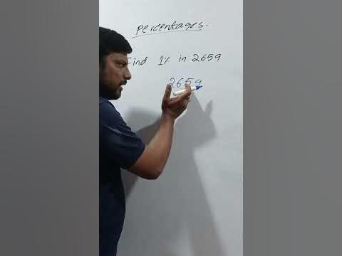 Aptitude Made Easy – Problems on Percentages Part | Basics Methods, Shortcuts and, Tricks - YouTube