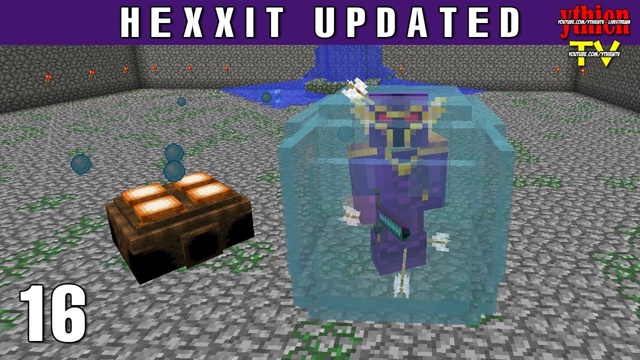 Hexxit UPDATED 16 - Đại Chiến Siêu Trùm Cứng Như Đá - YouTube